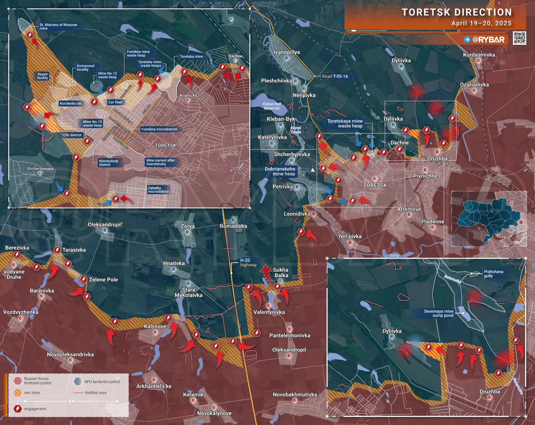 Ukraine Invasion Day 1153: RU advanced in Kursk Oblast and near Toretsk ...