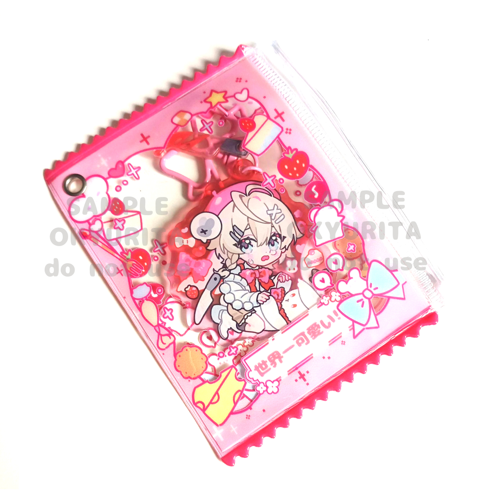 ˆᗜˆ˵ ) I made some pvc pouches and th」|Kyuのイラスト ˆᗜˆ˵ ) I made some pvc pouches and th」|Kyuのイラスト