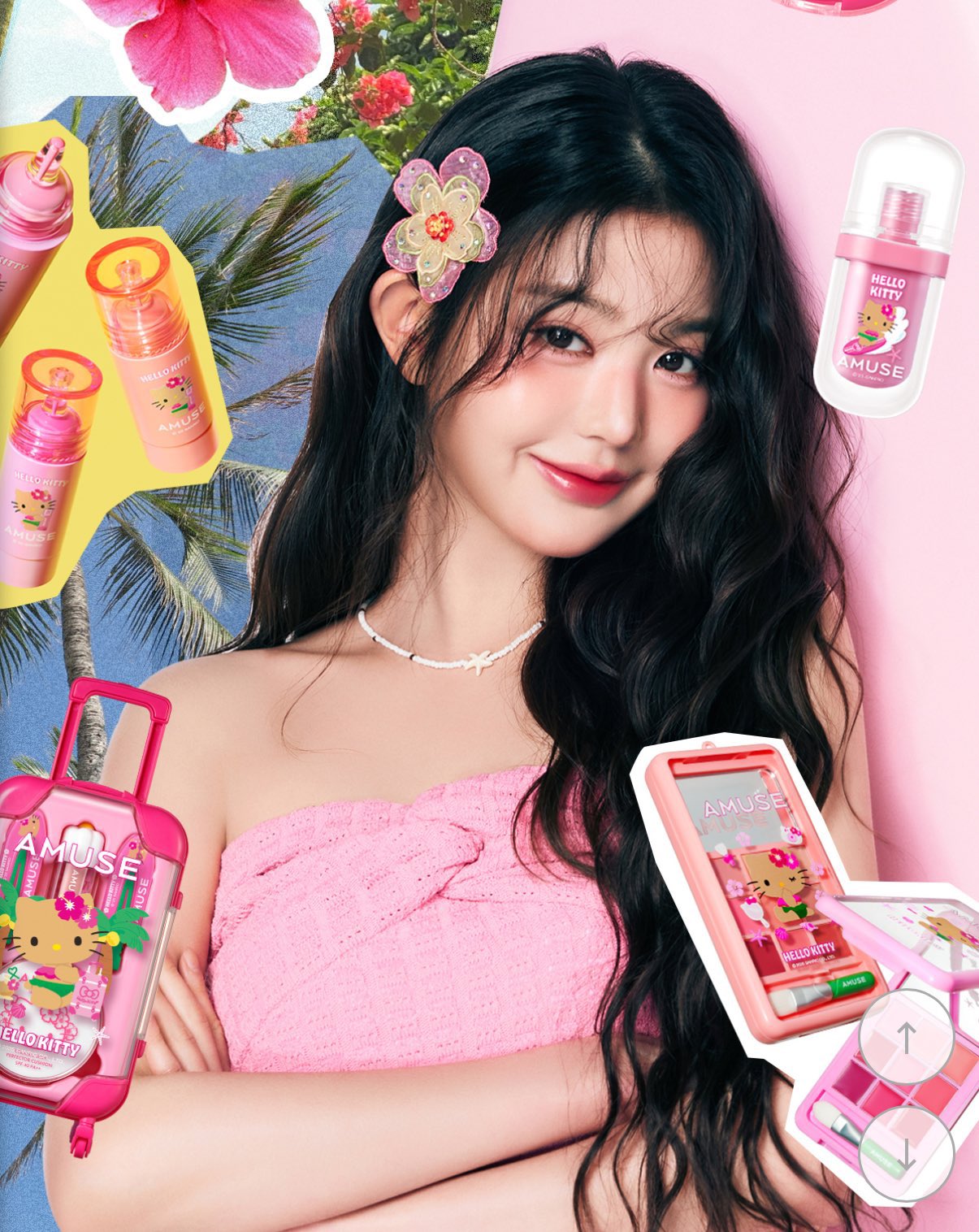 Wonyoung x AMUSE - Hello Kitty edition - K-Pop Source: The K-Pop Community You've Been Searching For