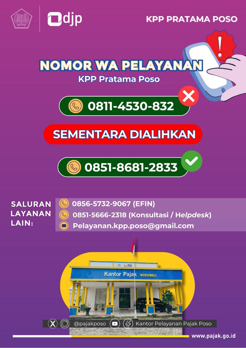 KPP Pratama Poso (@pajakposo) / Posts / X