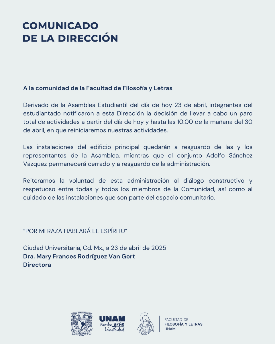 Facultad De Filosofia Y Letras Unam Logo
