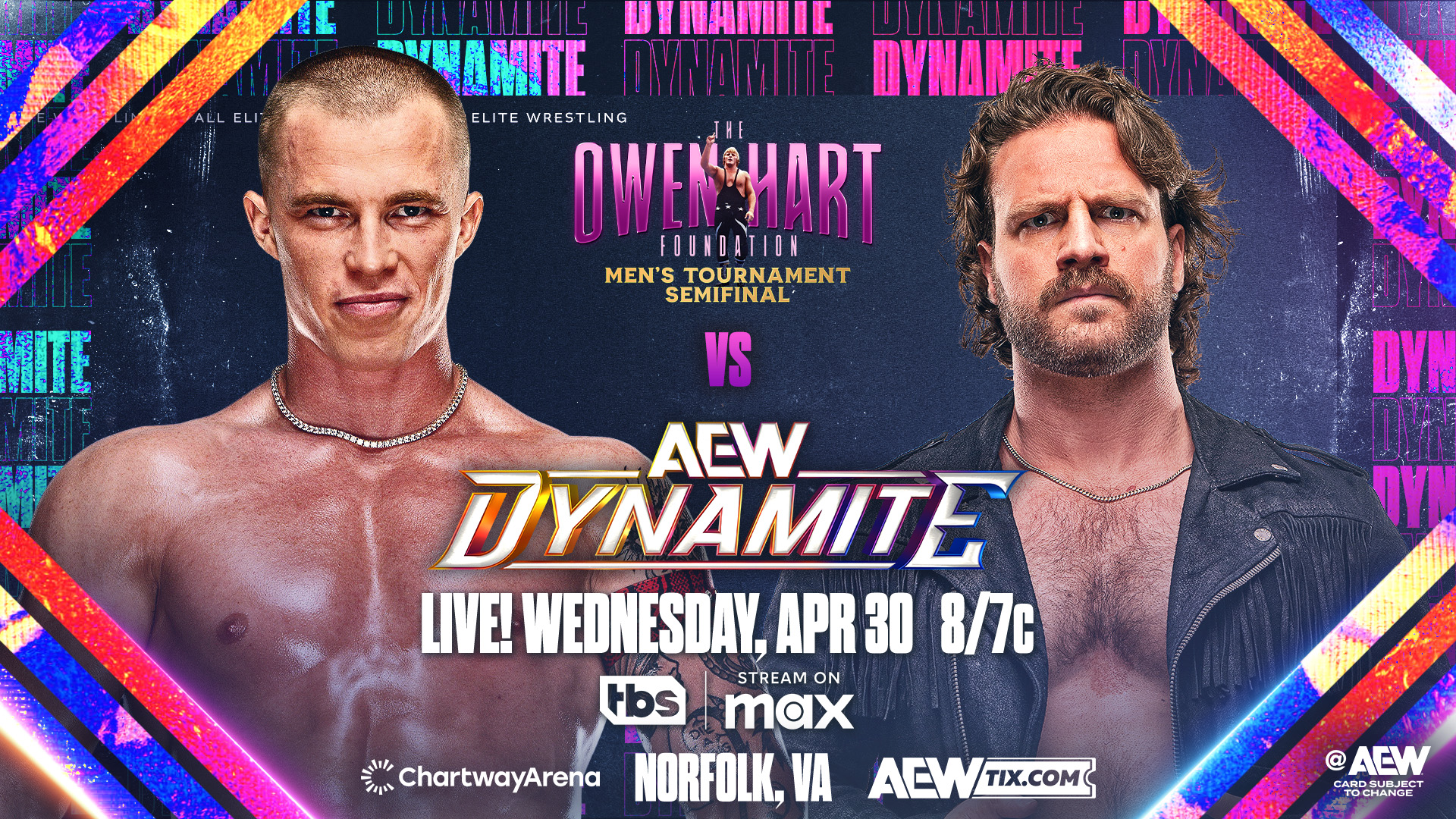 April 30, 2025 AEW Dynamite Live Thread: Hangman Page vs Kyle Fletcher | All-Star 8 Man Tag ...
