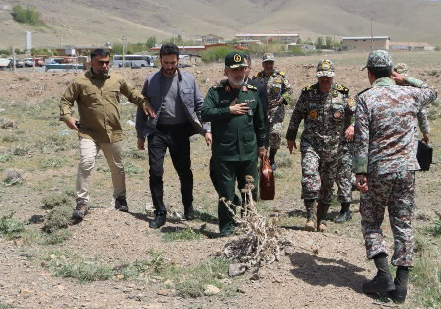 IRGC Aerospace Commander Hajizadeh and Sabahifard Inspect Air Defense ...