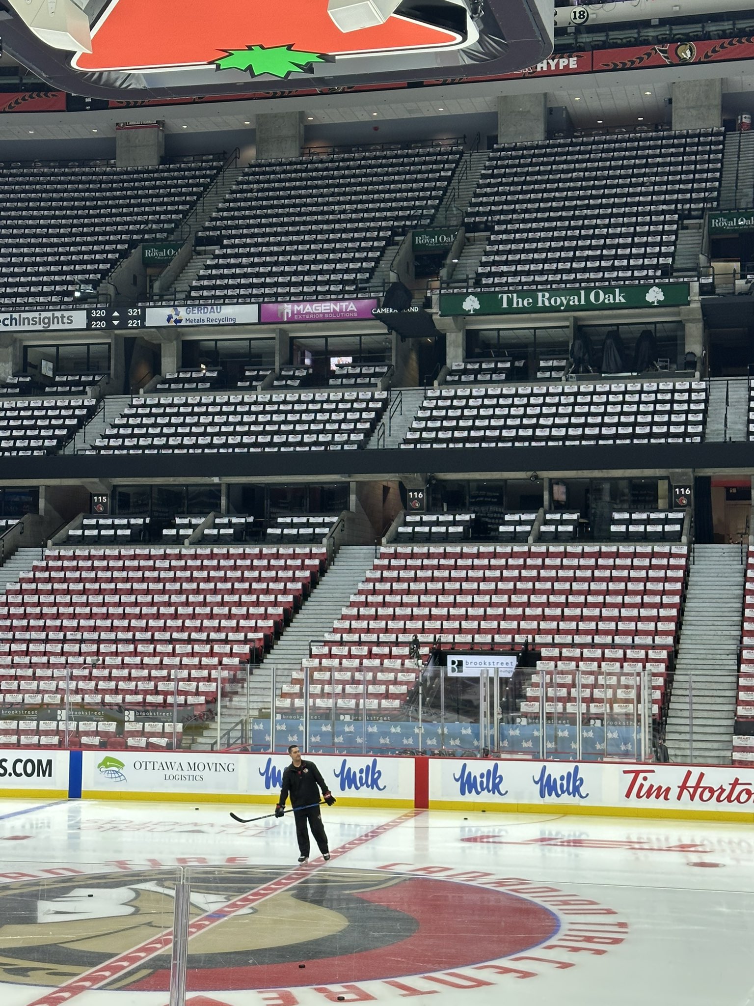 Canadian Tire Centre Seating
