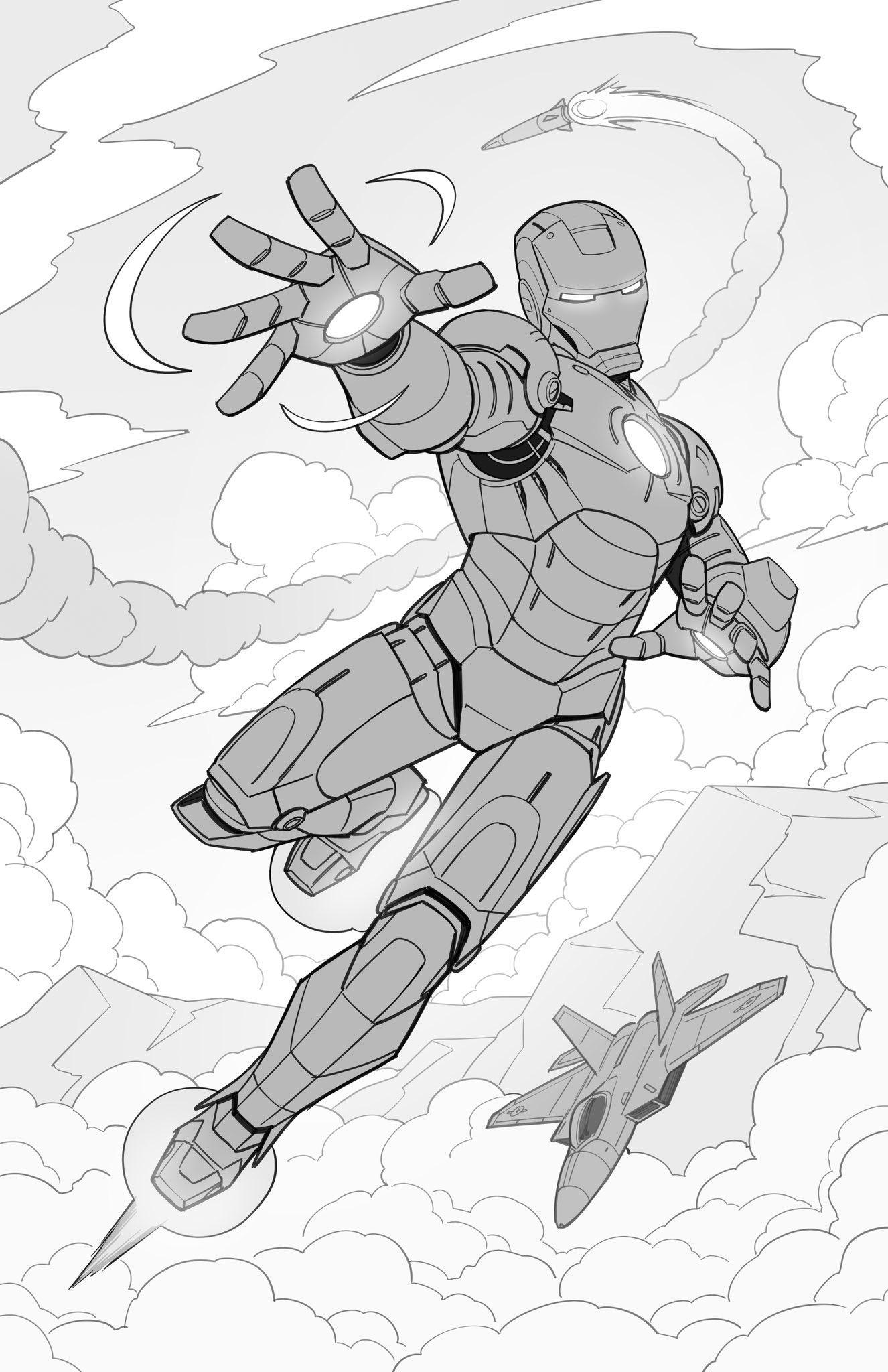 Simple Iron Man Sketches Right Drawing Boy Iron Man Pencil Drawing