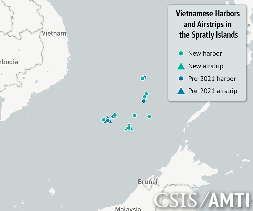 AMTI Satellite Imagery Shows 7,000 Acres Coral Reef Destroyed, Vietnam ...