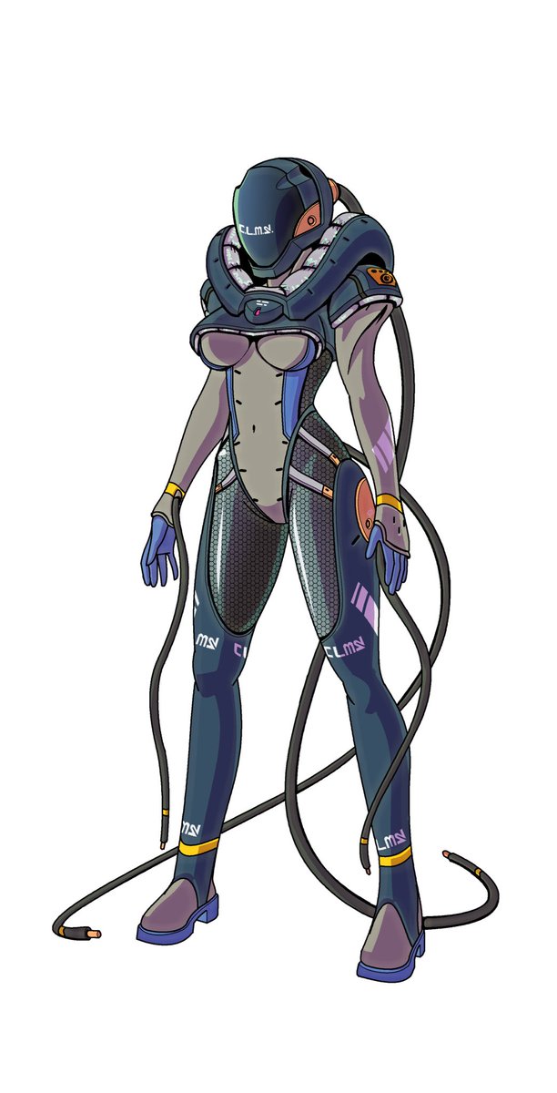 「パイロットのソフィア451。#WearableShell #オリメカ #ウェ」|JOY86式。のイラスト