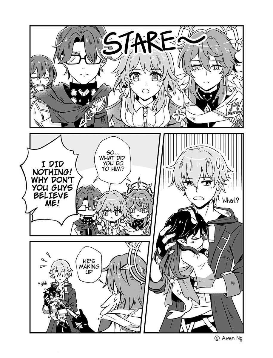 「Adventure together ~ 」Awen Ng 💙 AFACSF L8の漫画