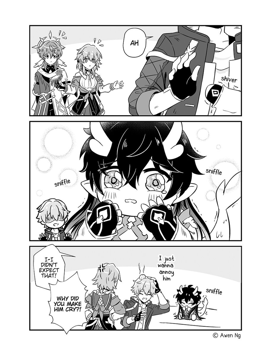 「Adventure together ~ 」Awen Ng 💙の漫画