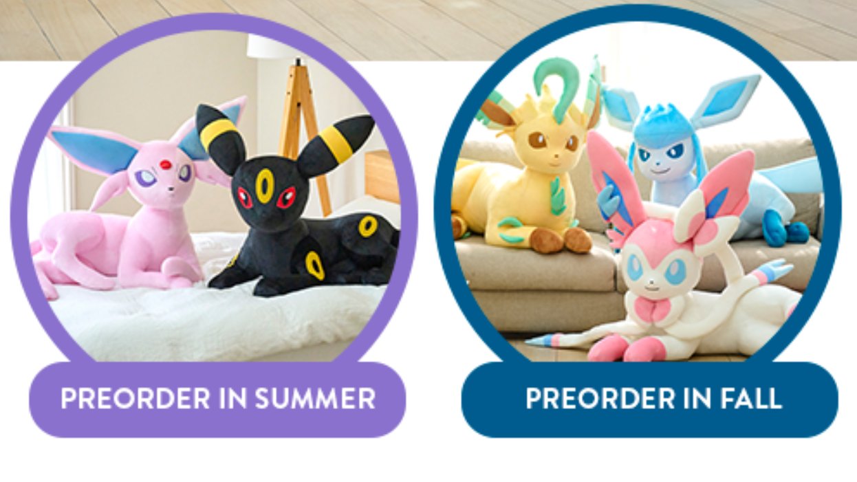 Eeveelutions Plush