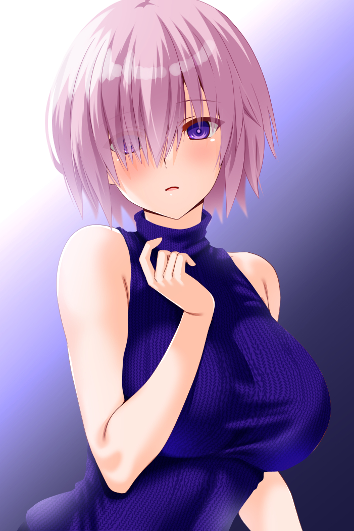 FGO「ノースリーブマシュ～ボィ~~~ン☆#FGO 」|えんご@skeb受付中のイラスト