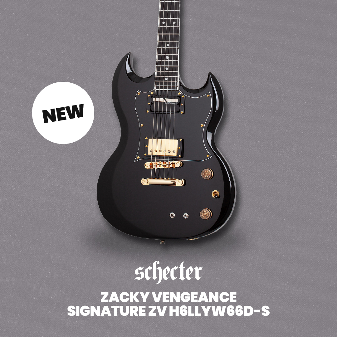 Zacky Vengeance Guitar Gold