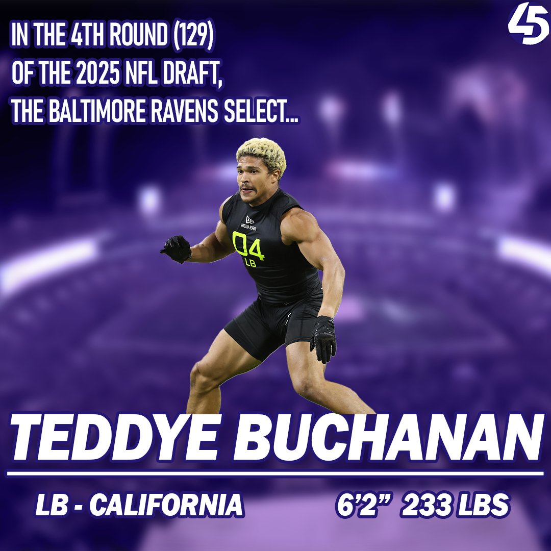 Ravens Select California LB Teddye Buchanan With 129th Pick in Fourth ...