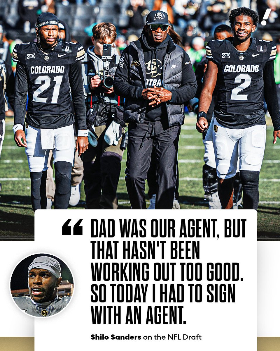 Shilo Sanders Signs With Tampa Bay Buccaneers as Undrafted Free Agent ...