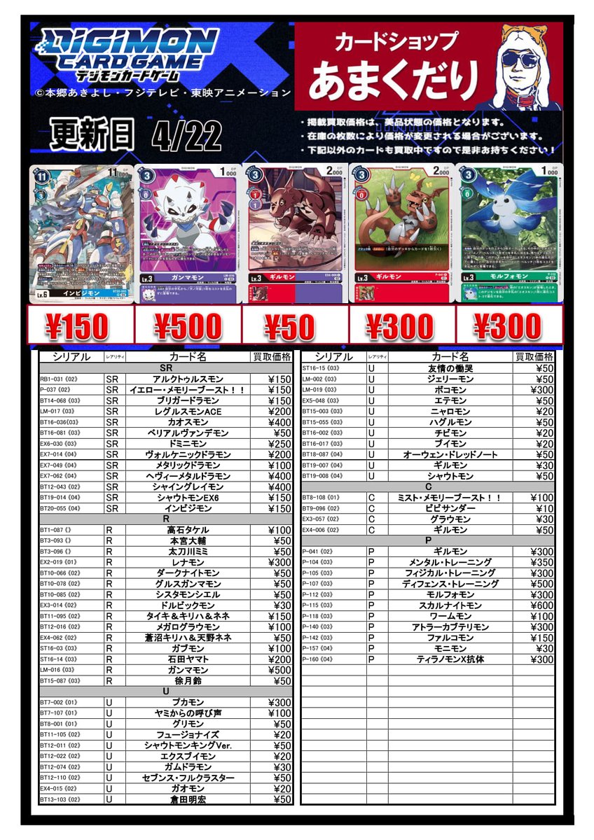 「カードショップと同じビルの天ぷら屋に行く漫画 」カードショップあまくだりin大阪日本橋【クレカ・QR決済・電子マネー対応】の漫画