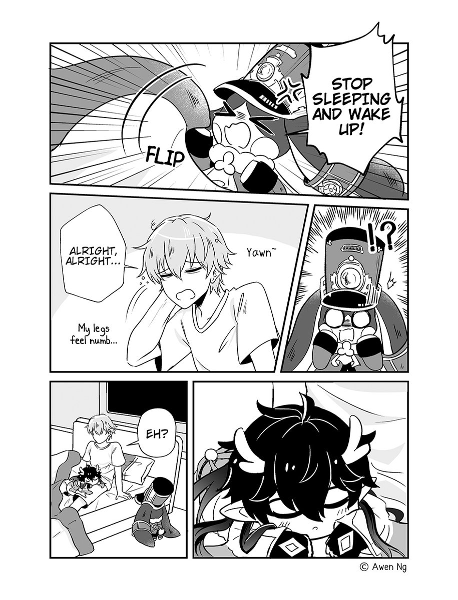 「Adventure together ~ 」Awen Ng 💙の漫画