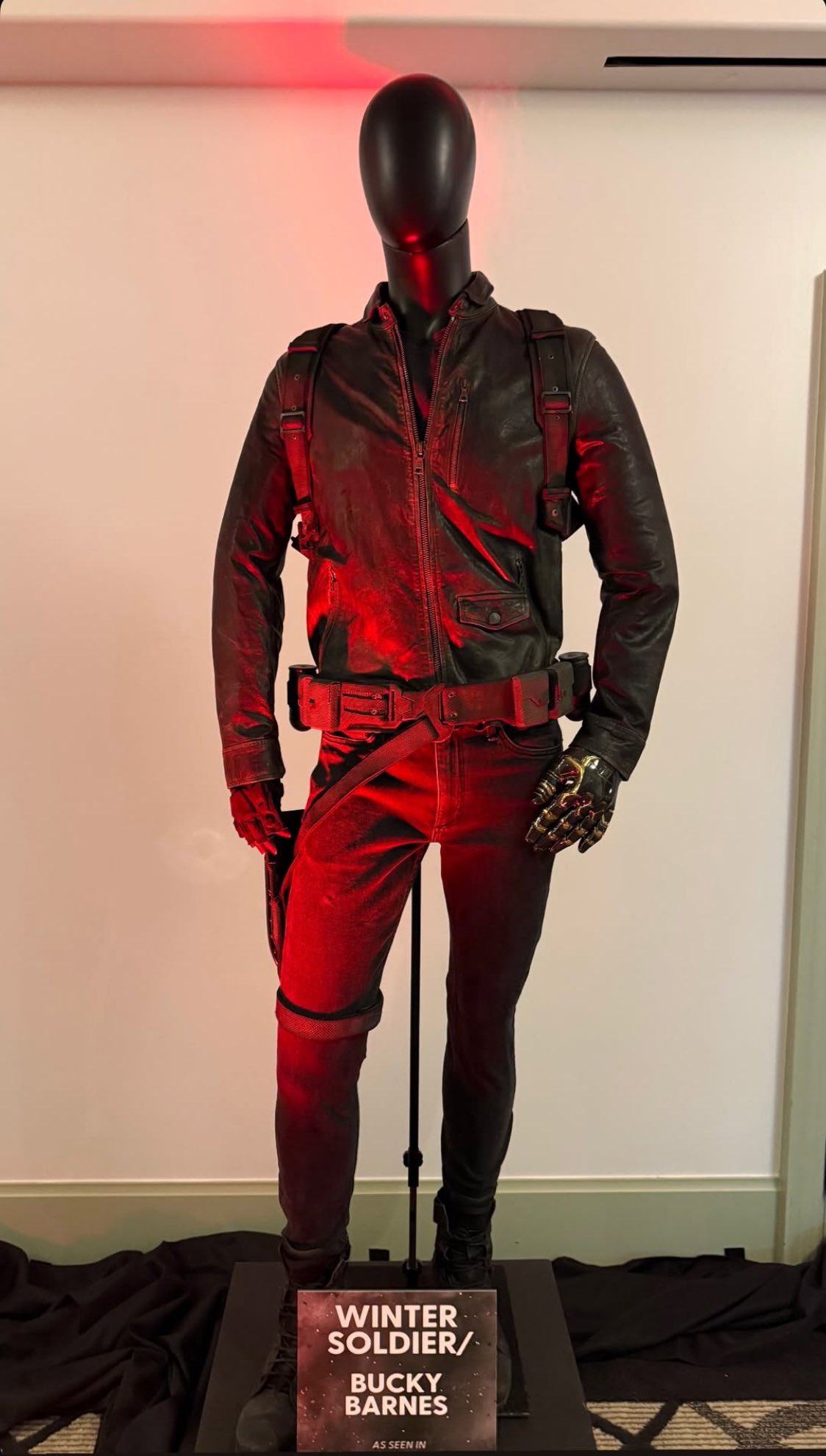 Bucky Barnes Sebastian Stan Uniform