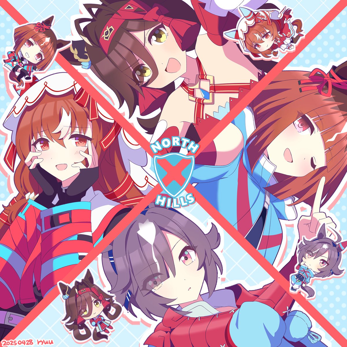 ウマ娘「ノースヒルズ #ウマ娘 」|ryuuのイラスト