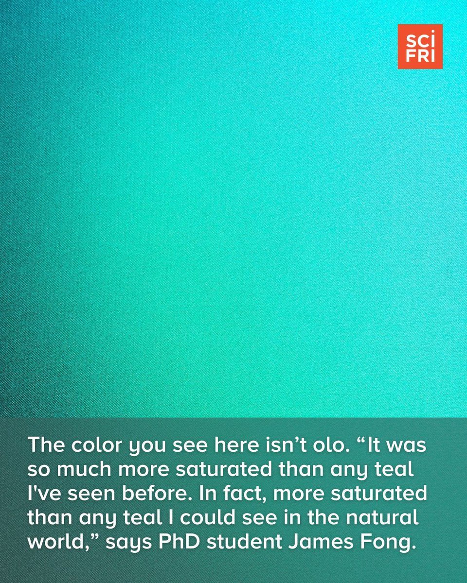 Scientists Discover New Brilliant Blue-Green Color "Olo" Seen by Five ...