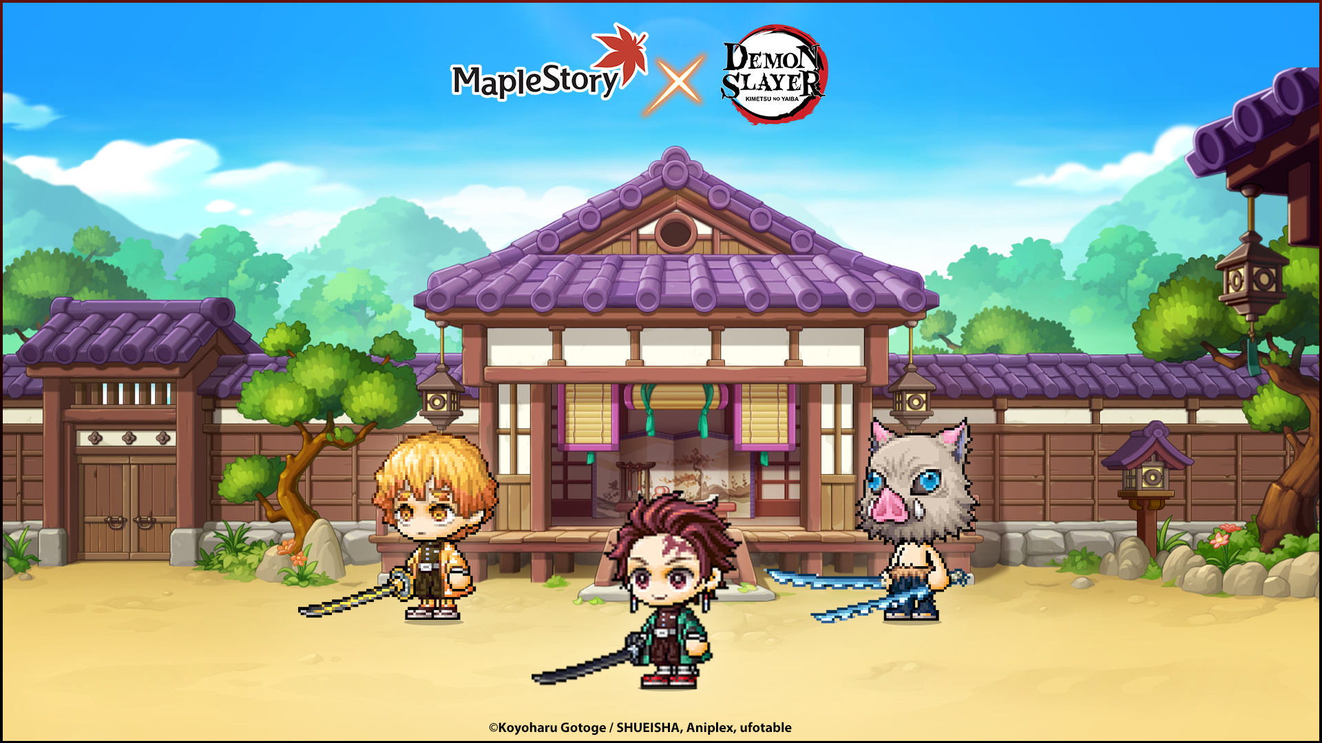 Demon Slayer Maplestory Wallpaper