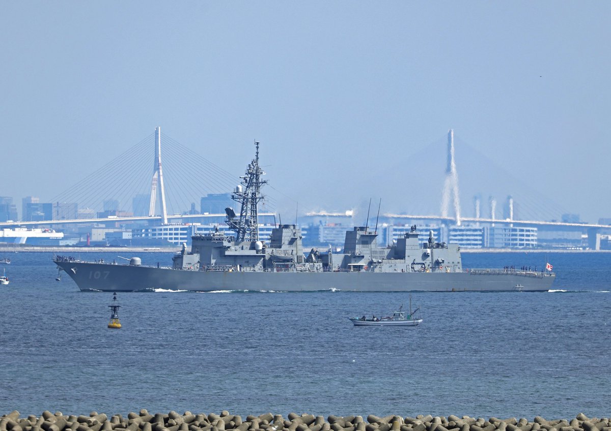 UW3⚓️ JS Ikazuchi, DD-107🚢 #いかづち #Ikazuchi #DD107 #海上自衛隊 #護衛艦 #むらさめ型護衛艦