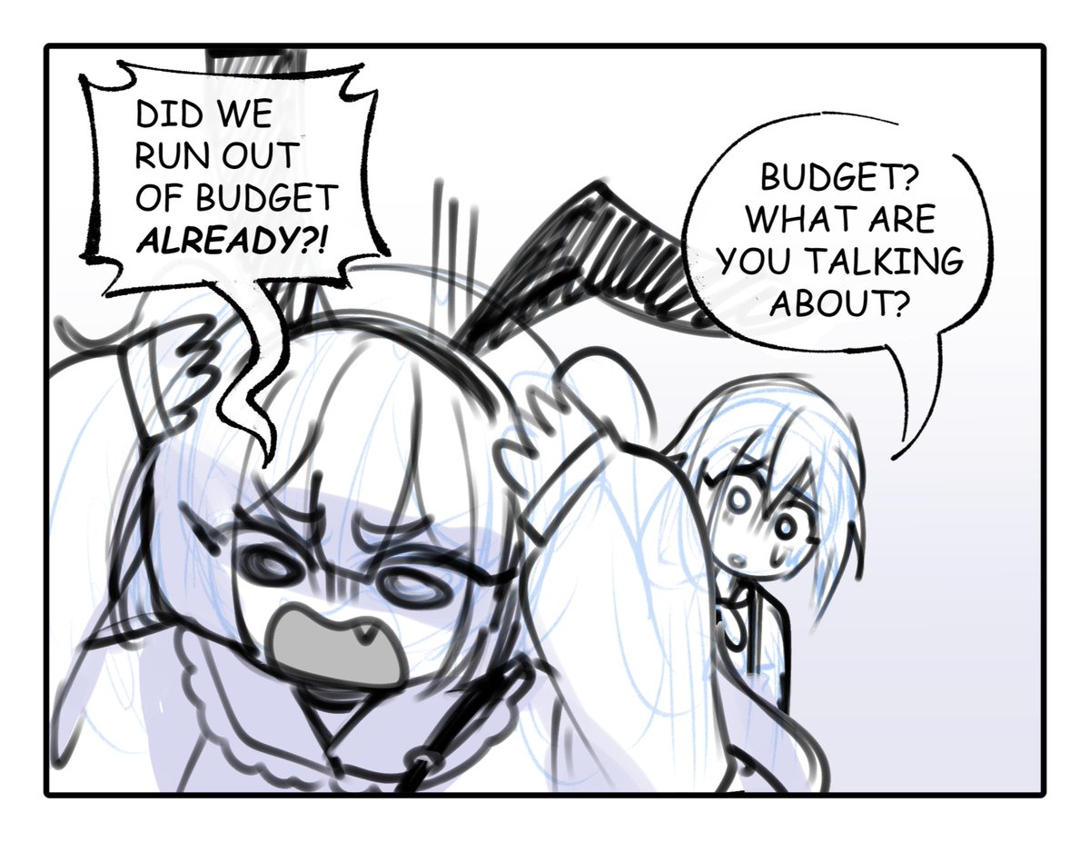 「The Budget Ran Out 」Merryweather Comicsの漫画