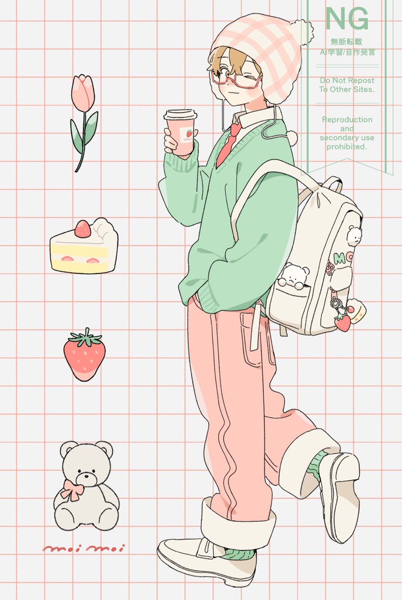 「🧸🌼 #ゴールデンウィークSNS展覧会2025 」moimoiの漫画