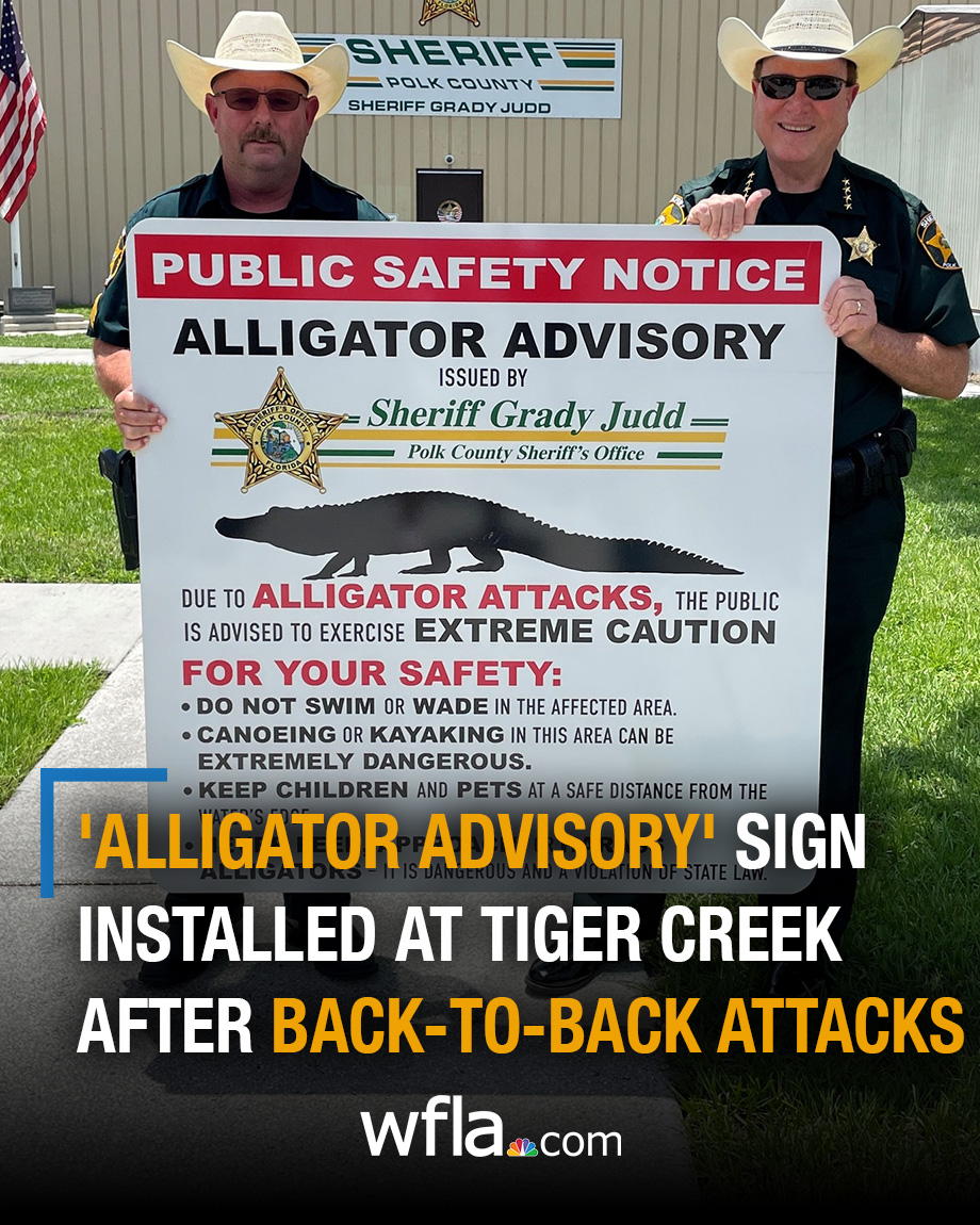 Polk County Sheriff Issues Warnings, Installs Signs After Back-to-Back ...