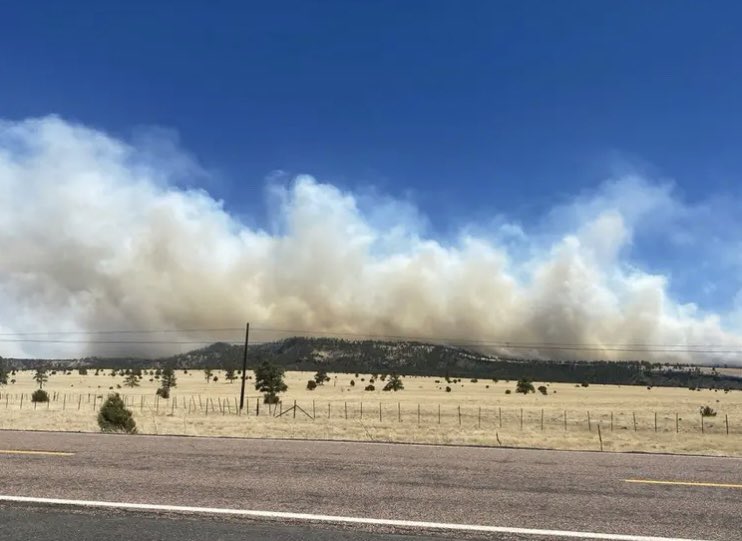 Greer Fire in Arizona Grows to 1,200 Acres, Destroys Structures, Forces ...