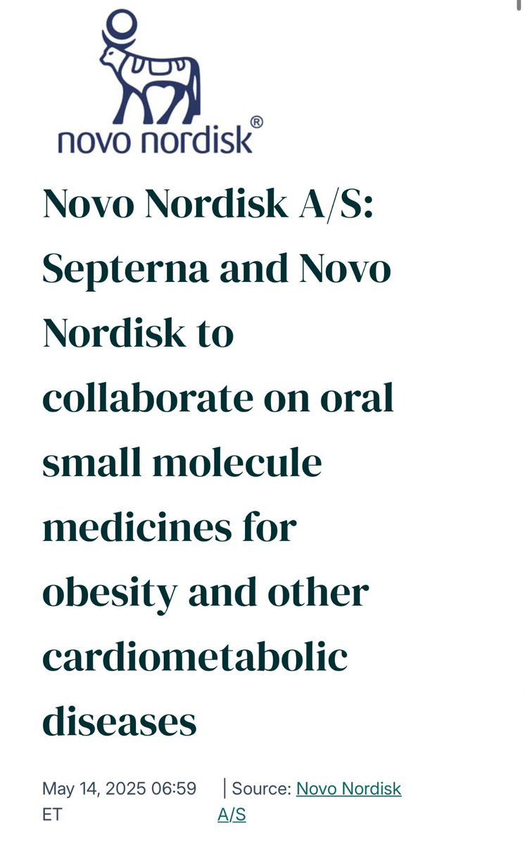 Novo Nordisk and San Francisco-based Septerna Strike $2.2 Billion Deal ...