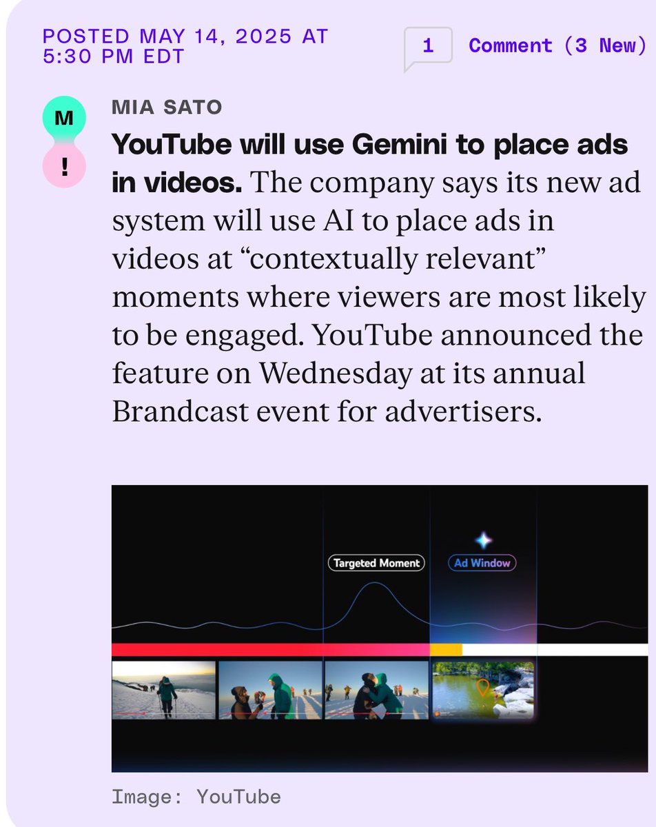 Google’s YouTube Launches Gemini AI 'Peak Points' at Brandcast to ...