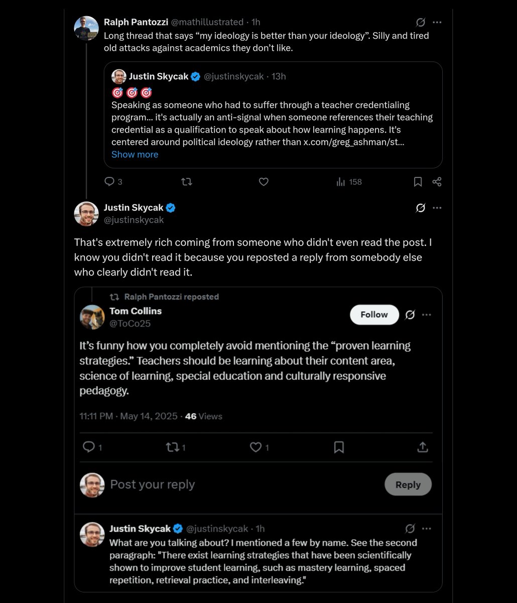 Justin Skycak's Threads – Thread Reader App