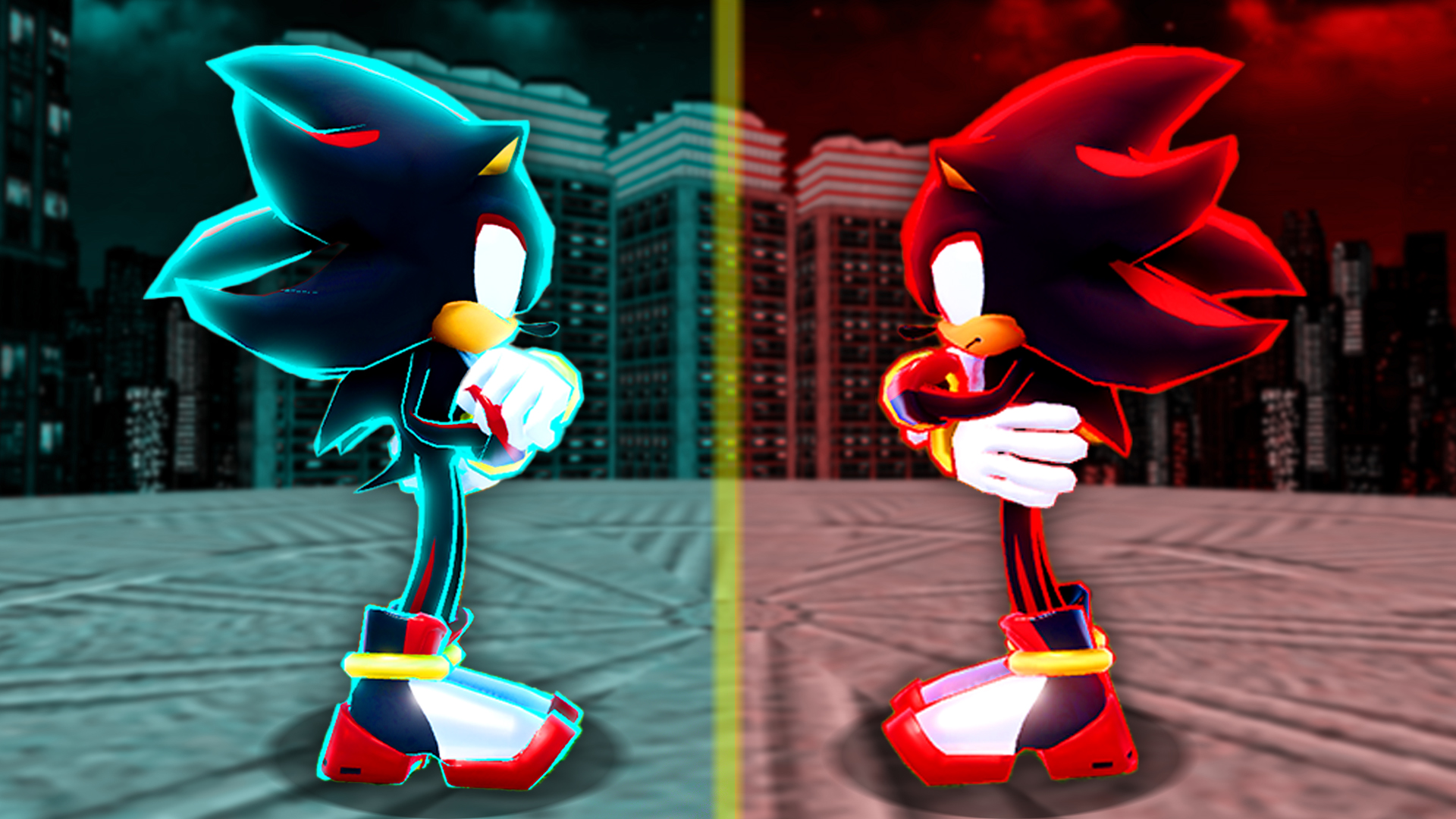 Dark Sonic Vs Shadow Games