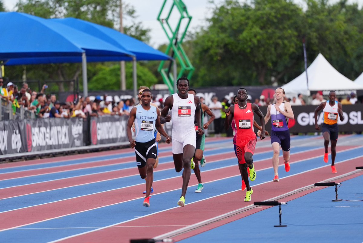 Marco Arop Wins Second 800m at Grand Slam Track Miami in 1:43.69 ...