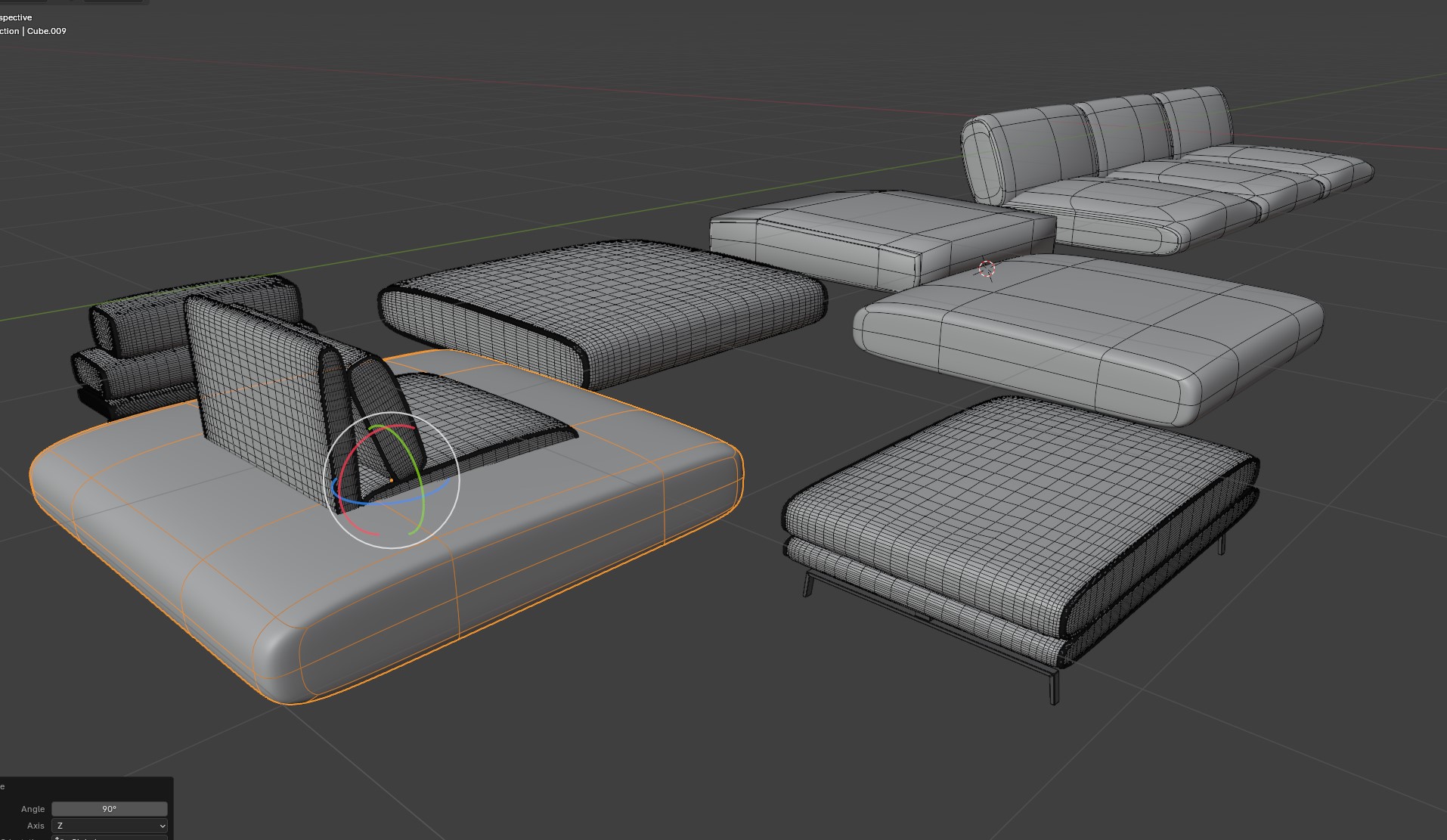 Blender 3d Couch