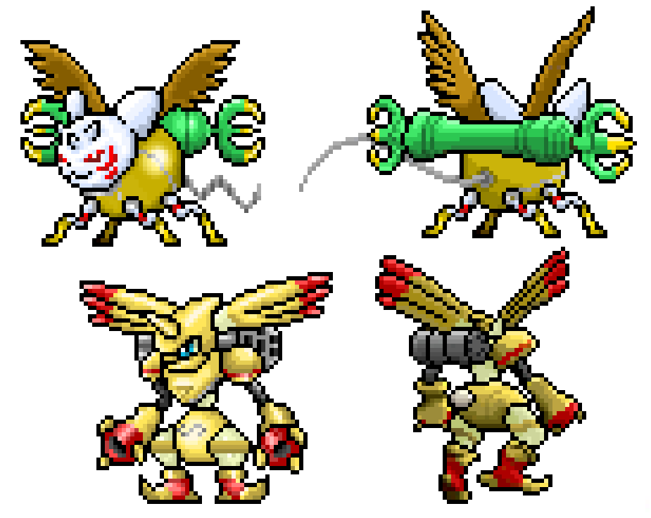 Magnamon And Rapidmon