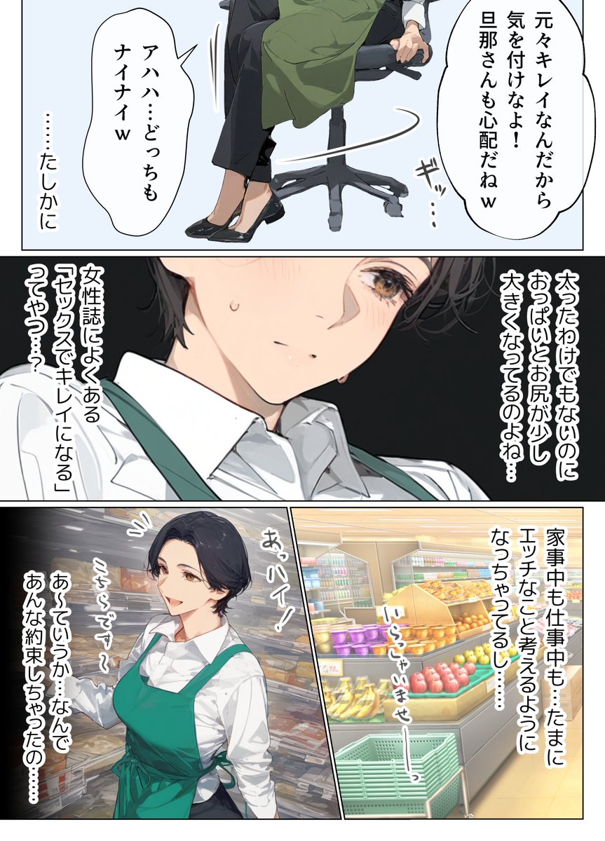 バ先のパート主婦（41）を家に連れ込んだら10年ぶりの汗だく本気セックスで巨乳首ビン勃ち放尿アクメした話(mamaya)｜無料エロ漫画試し読み