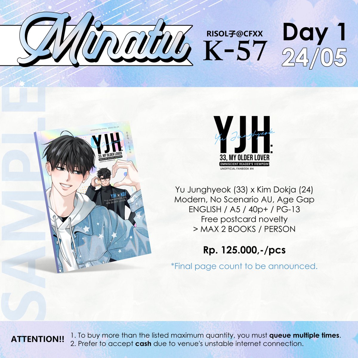 [RT appreciated 💙] No grammar proofread yet but here's sample for my ...