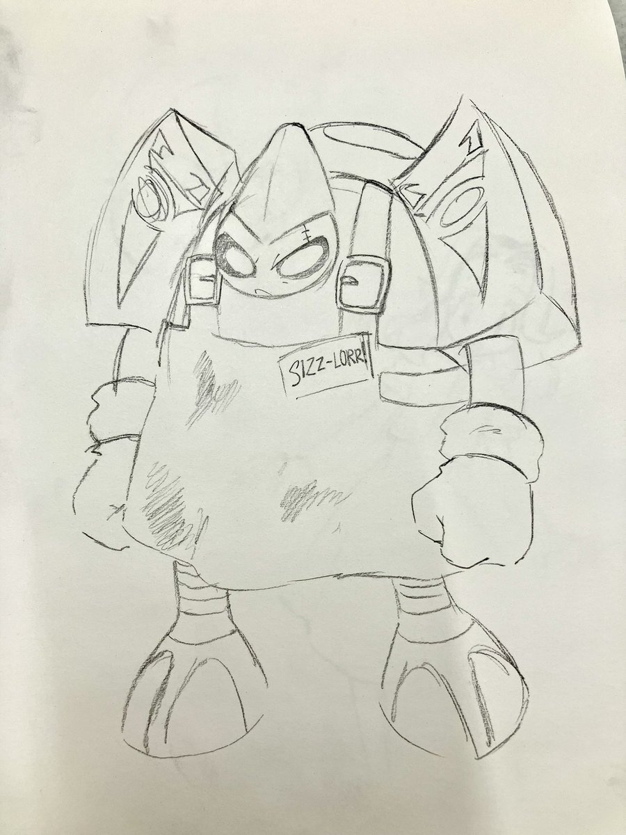 「Going theough my sketchbook right neow and laughing . This o」INVADER ...