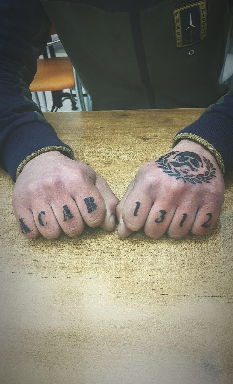 Acab Finger Tattoos