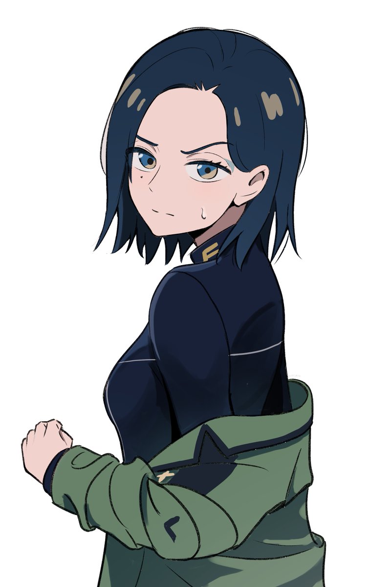 コモリ・ハーコート「お題箱「インナー姿のコモリ・ハーコート」 」|山嶋のイラスト