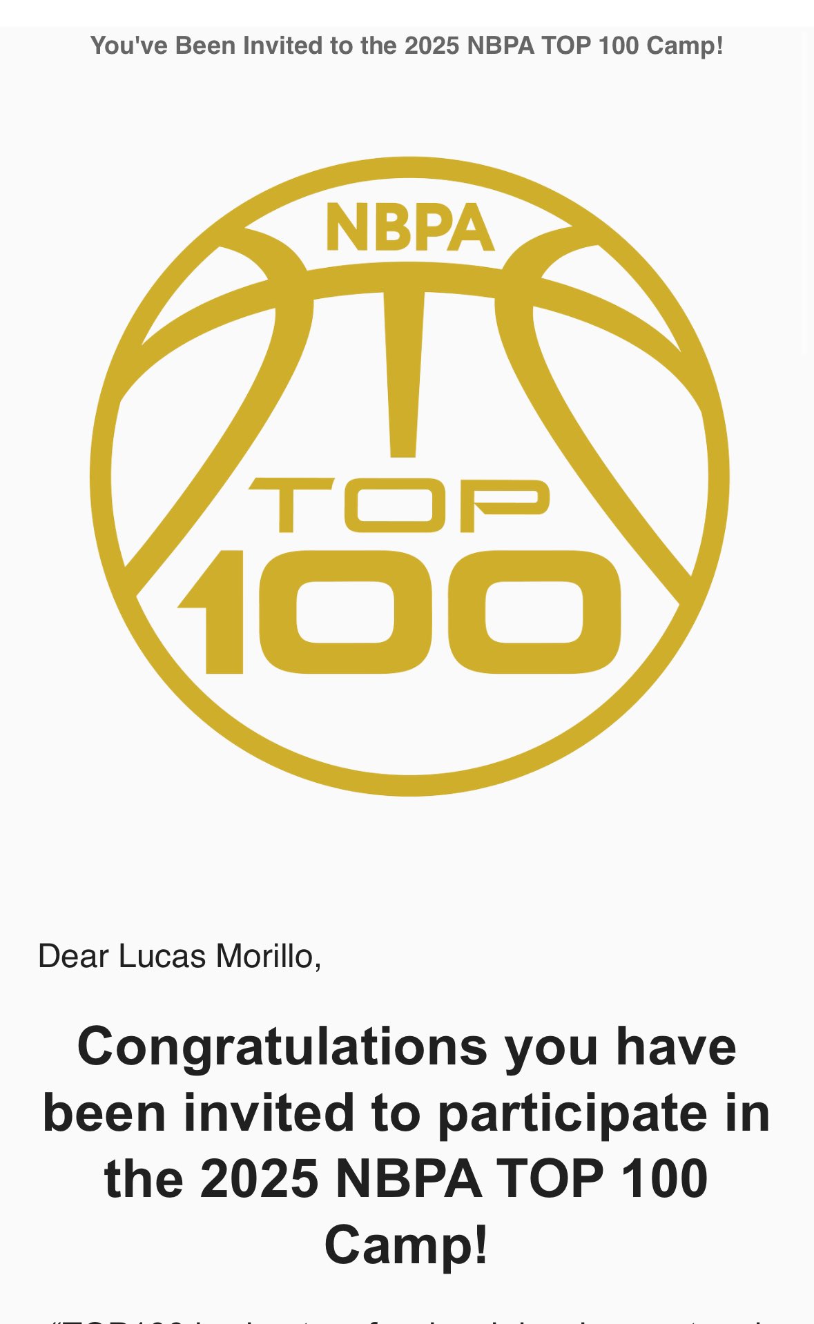 Congratulations Basketball