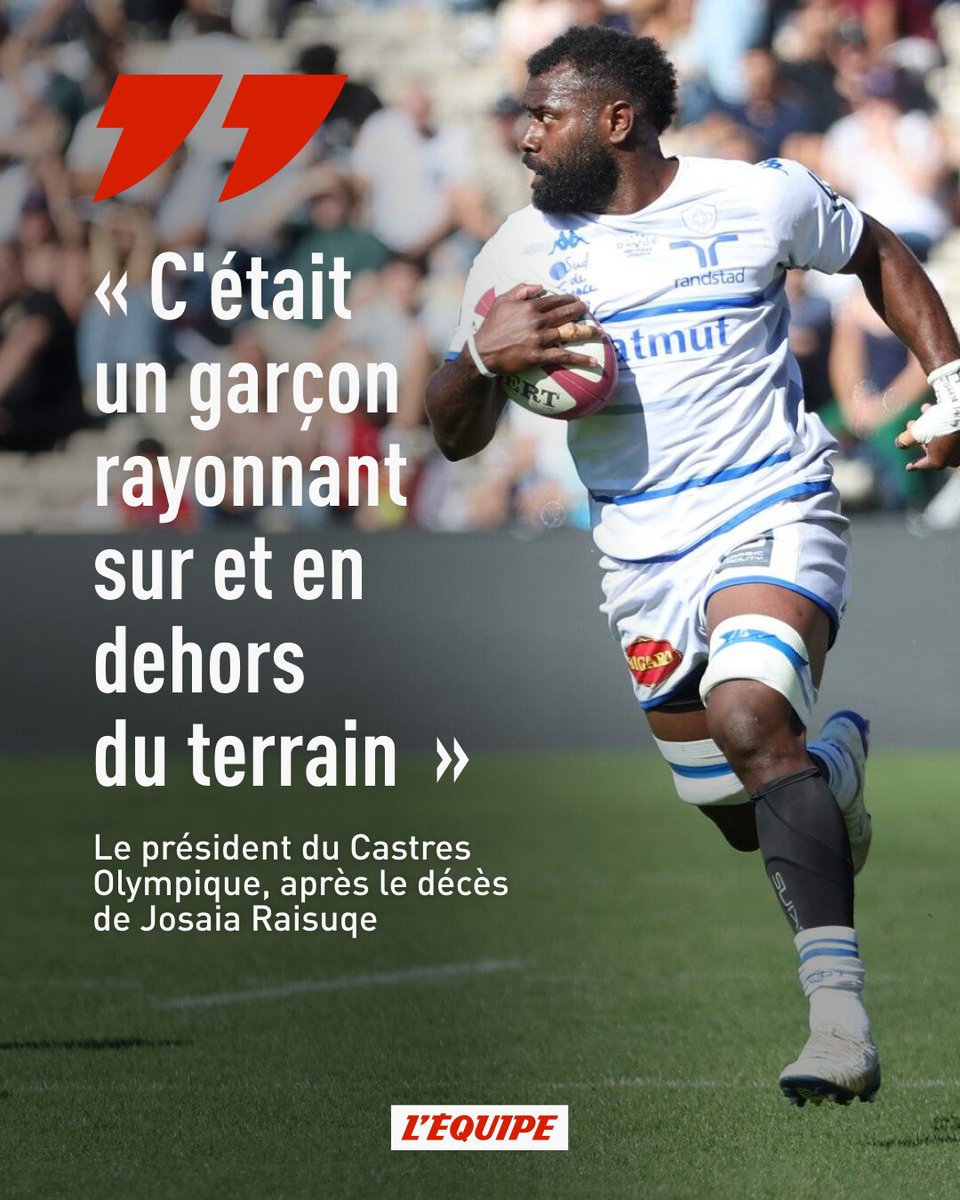 30-Year-Old Olympic Silver Medalist Josaia Raisuqe of Castres Olympique ...