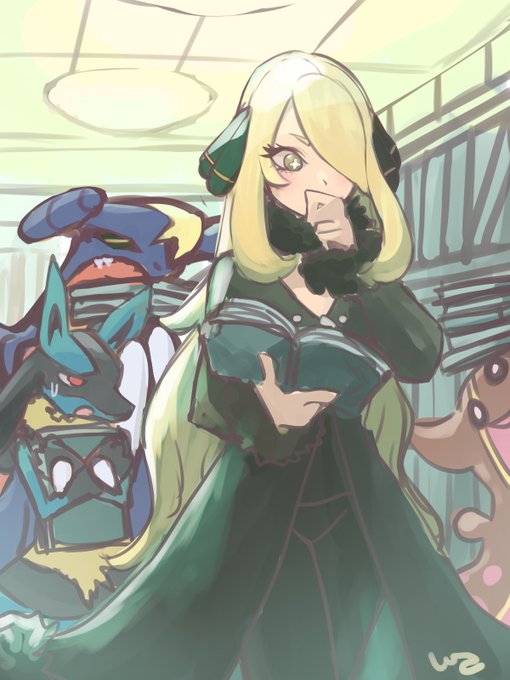 「cynthia (pokemon)」Fan Art(Latest)