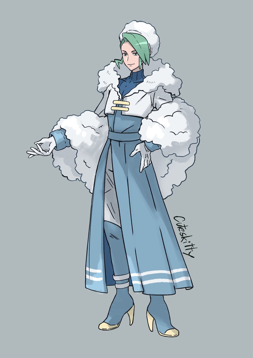 ツワブキ・ダイゴ 「Finished this winter Wallace & Walrein a」|🍎Caro 🍏のイラスト