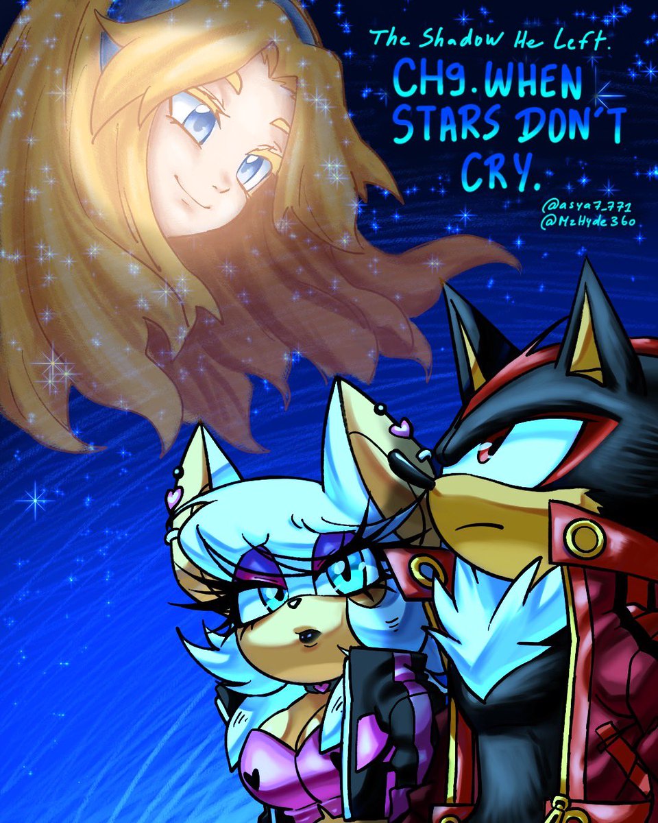 Chapter 9 of “the shadow he left” is out!! It’s an angsty shadamy ...