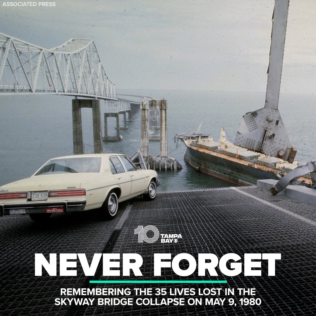 45th Anniversary of Summit Venture Freighter Causing Sunshine Skyway ...