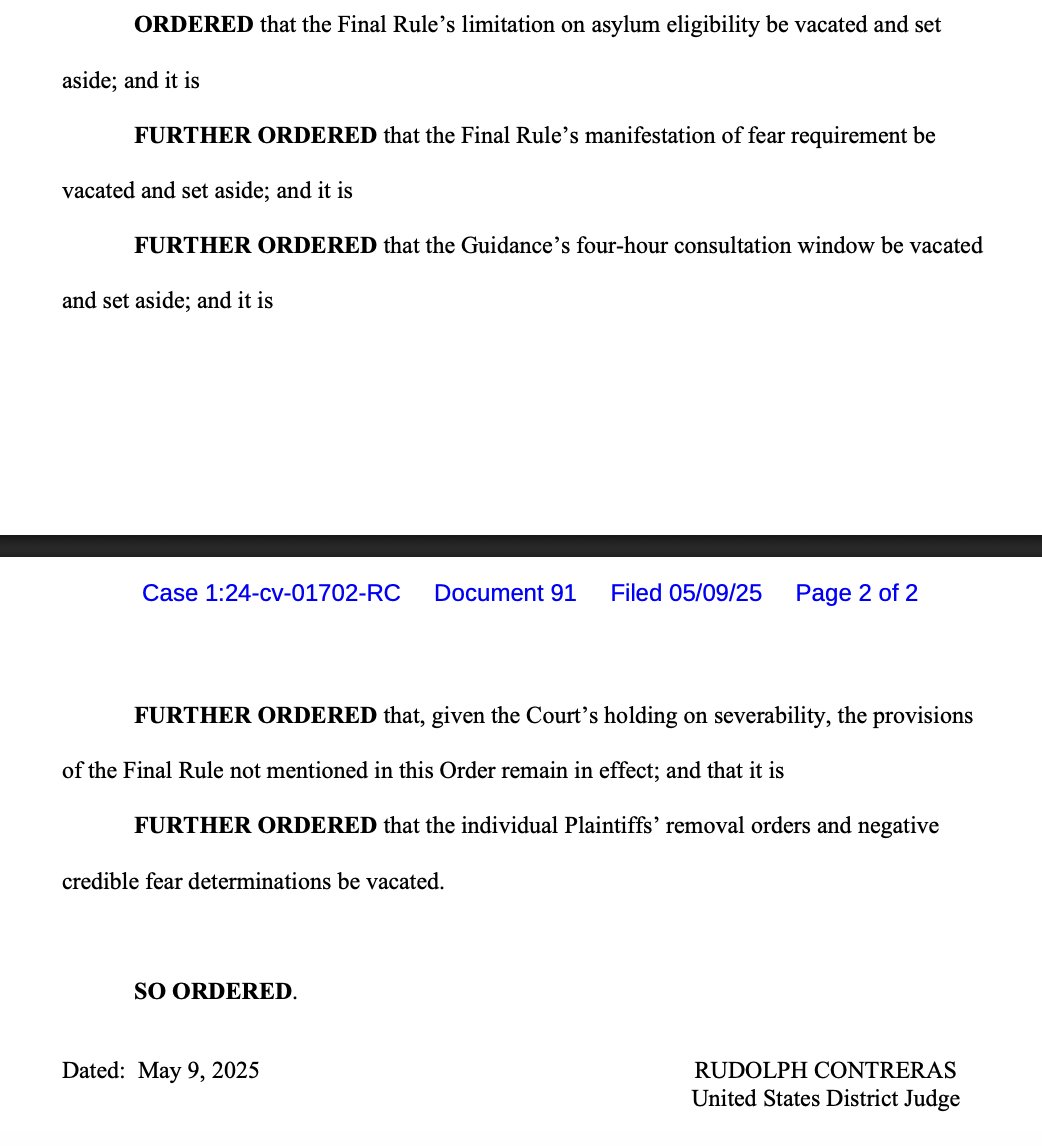 JUST IN: A federal judge has invalidated key components of a Biden-era ...