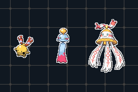 Sprites De Cuarzo De Pokemon