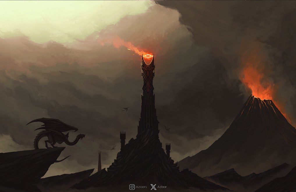 Lord Of The Rings Landscape Mordor